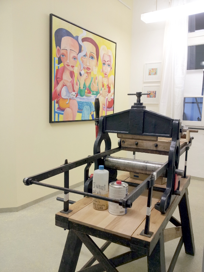 Paul Revellio – Malerei Lithographie Maskenbau